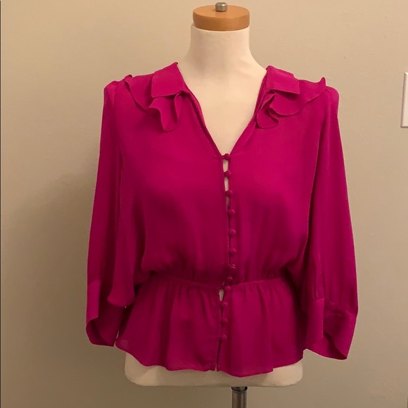 Parker | Tops | Parker Ruffle Top | Poshmark